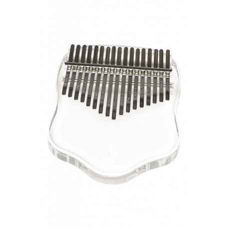 Kalimba Stagg acrylique 17 lames